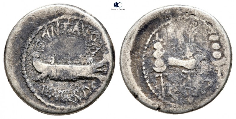 biddr - Savoca Coins, Blue | 32nd Blue Auction, lot 1315. Mark Antony 32-31 BC. Military mint ...