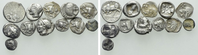 biddr - Numismatik Naumann, Auction 94, lot 1086. 12 Greek Fractions ...