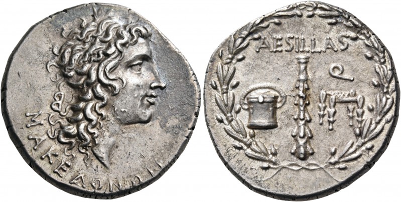 biddr - Nomos, Auction 21, lot 140. MACEDON (ROMAN PROVINCE). Aesillas ...