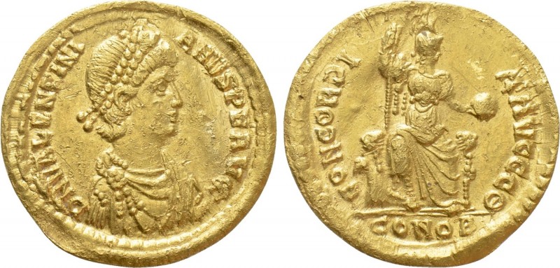 biddr - Numismatik Naumann, Auction 98, lot 978. VALENTINIAN II (375 ...