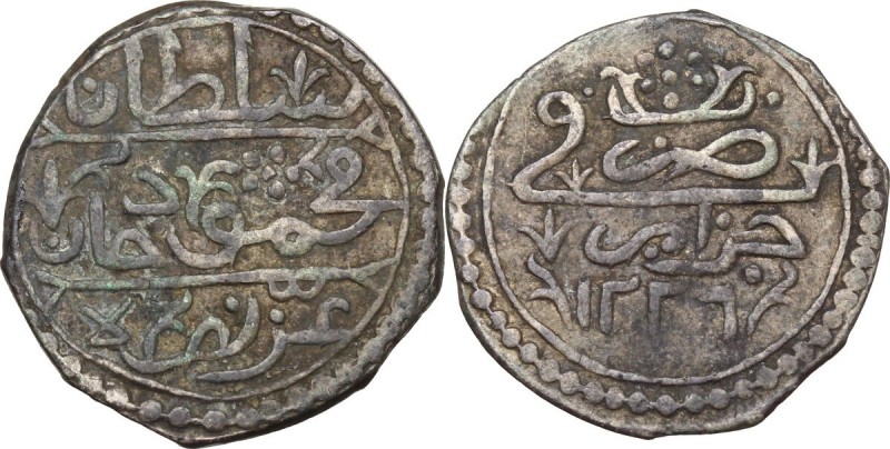 biddr - Artemide Kunstauktionen, e-Live Auction 16, lot 686. Ottoman Empire. Mahmud II (AH 1223 ...