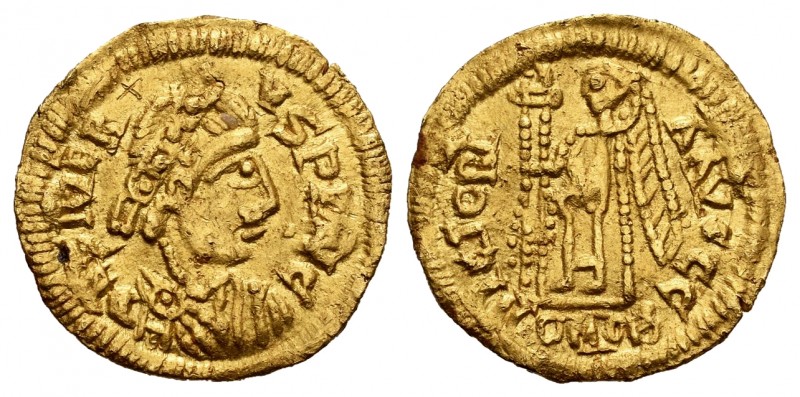 biddr - Tauler & Fau, Auction 77, lot 122. Libius Severus. Tremissis ...