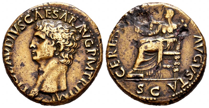 biddr - Tauler & Fau, Auction 80, lot 424. Claudius. Dupondius. 42 AD ...