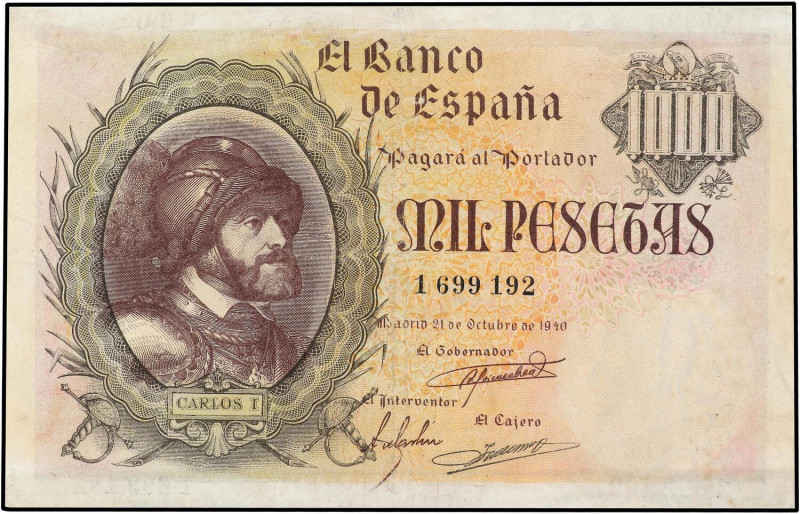 biddr - Soler y Llach, Auction 1118, lot 1402. SPANISH BANK NOTES ...