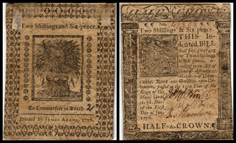 biddr - Auktionen Frühwald, E-Auction 145, lot 140. Colonial Currency ...
