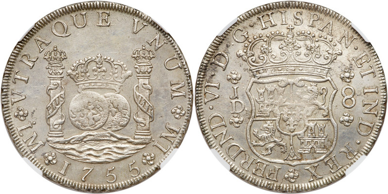 biddr - Ira & Larry Goldberg Coins & Collectibles Inc., Auction 501, lot 151. Peru. 8 Reales ...
