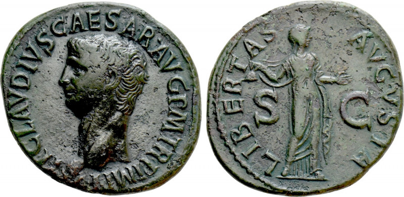 biddr - Numismatik Naumann, Auction 116, lot 810. CLAUDIUS (41-54). As ...