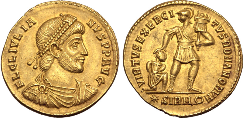 biddr - Roma Numismatics, Auction XXV, lot 1092. Julian II AV Solidus ...