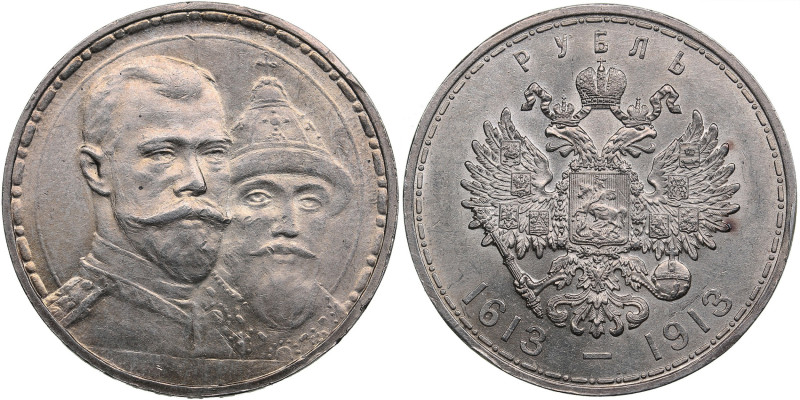 biddr - Coins.ee, Auction 55, lot 2503. Russia Rouble 1913 ВС - 300 ...