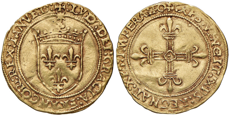 biddr - Nomisma Aste, Auction 2, lot 374. GENOVA Luigi XII Re di ...