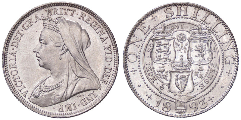 biddr - Inasta, Auction 103, lot 132. ESTERE - GRAN BRETAGNA - Vittoria (1837-1901) - Scellino ...