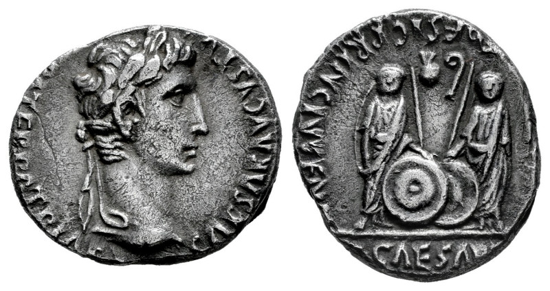 biddr - Tauler & Fau, Auction 117, lot 4393. Augustus. Denarius. 7-6 a ... biddr - Tauler & Fau, Auction 117, lot 4393. Augustus. Denarius. 7-6 a ...