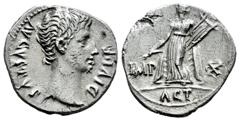 biddr - Tauler & Fau, Auction 117, lot 4396. Augustus. Denarius. 15-13 ...