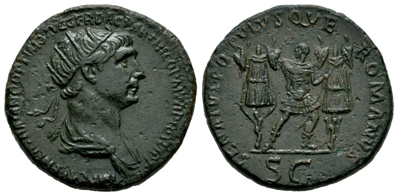 biddr - Tauler & Fau, Auction 117, lot 4454. Trajan. Dupondius. 116 AD ...