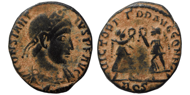 biddr - Sol Numismatik, Auction IX, lot 202. Constantius II, 337-361 ...