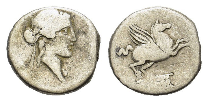 biddr - Aphrodite Art Coins, Auction 7, lot 479. Q. Titius, Rome, 90 BC ...
