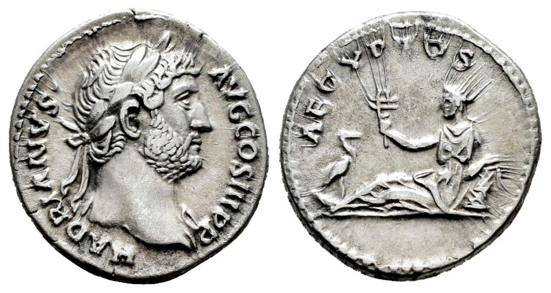 biddr - Tauler & Fau, Auction 122, lot 2654. Hadrian. Denario. 136 AD ...