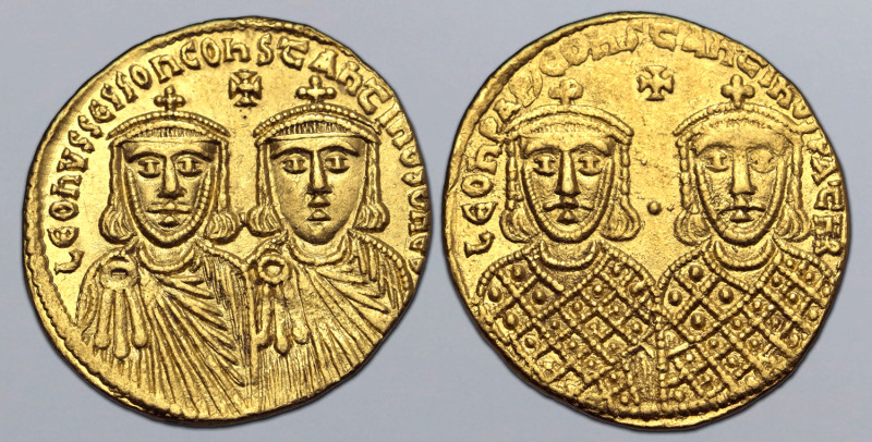 biddr - Roma Numismatics, Auction XXVII, lot 847. Leo IV 'the Khazar ...