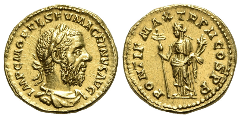 biddr - London Ancient Coins, Auction 71, lot 445. Macrinus (217-218 ...