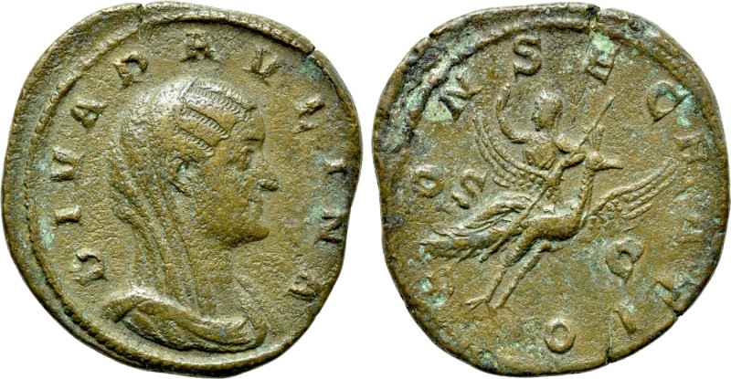 biddr - Numismatik Naumann, Auction 128, lot 821. DIVA PAULINA (Died ...