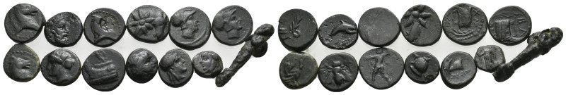 biddr - Bucephalus Numismatic, Black Auction 20, lot 1815. 13 MIX COIN ...