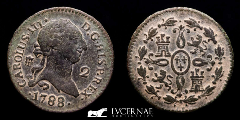 biddr - Lucernae Numismatics, DECIMOCUARTA XIV, lot 649. Spain - Carlos ...