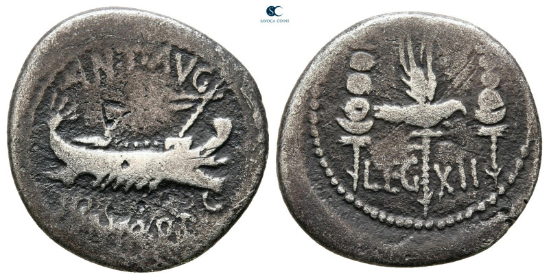 biddr - Savoca Coins, Blue | 165th Blue Auction, lot 1068. Mark Antony 32-31 BC. Military mint ...