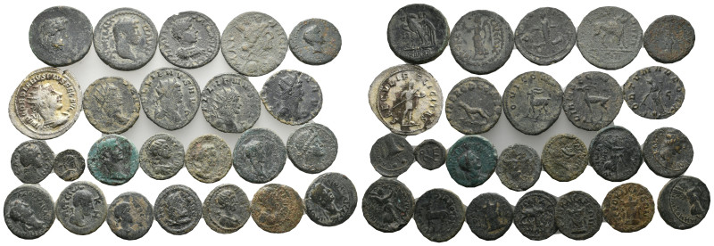 biddr - Bucephalus Numismatic, Auction 21, lot 1130. 24 ROMAN COIN LOT ...