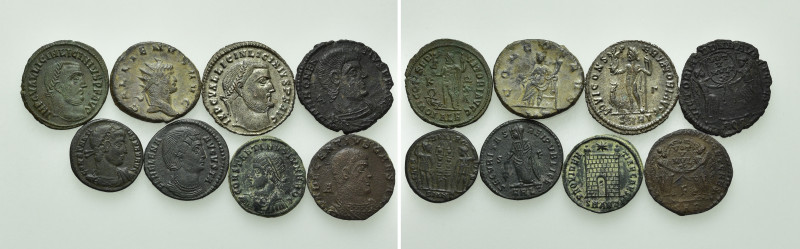 biddr - Numismatik Naumann, Auction 130, lot 1263. 8 Roman Coins ...