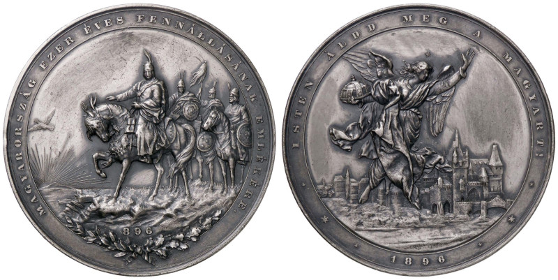 biddr - Inasta, E-Live Auction 107, lot 1986. MEDAGLIE ESTERE - UNGHERIA - Francesco Giuseppe ...