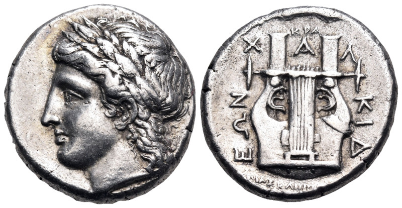 biddr - Nomos, Obolos Webauction 28, lot 91. MACEDON, Chalkidian League ...