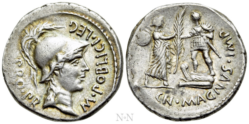 biddr - Numismatik Naumann, Auction 131, lot 604. CN. POMPEIUS MAGNUS ...