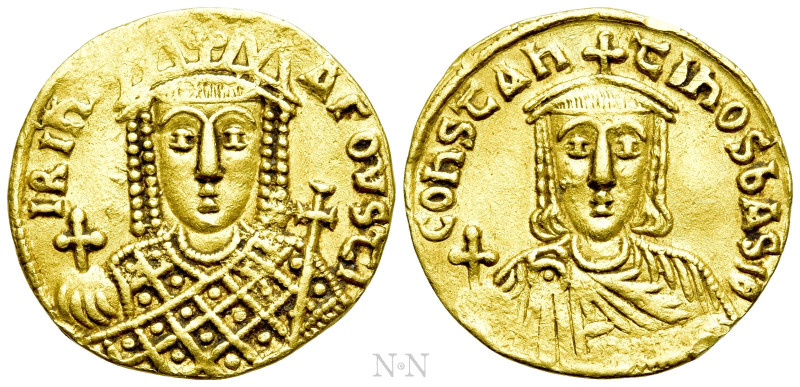 biddr - Numismatik Naumann, Auction 132, lot 822. CONSTANTINE VI and ...