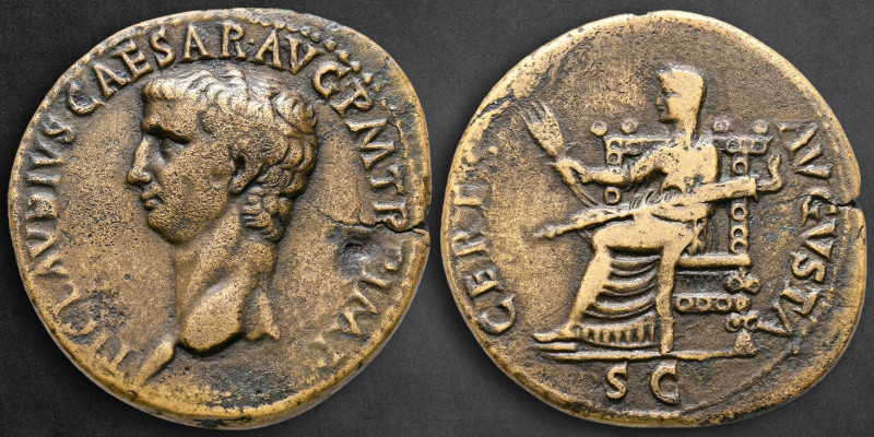 biddr - Savoca Coins, Silver | 171st Silver Auction, lot 231. Claudius ...