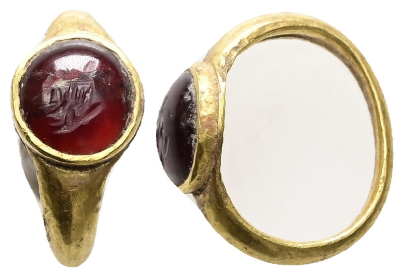 biddr - Concordia Numismatic, Auction 9, lot 854. Roman gold finger ...