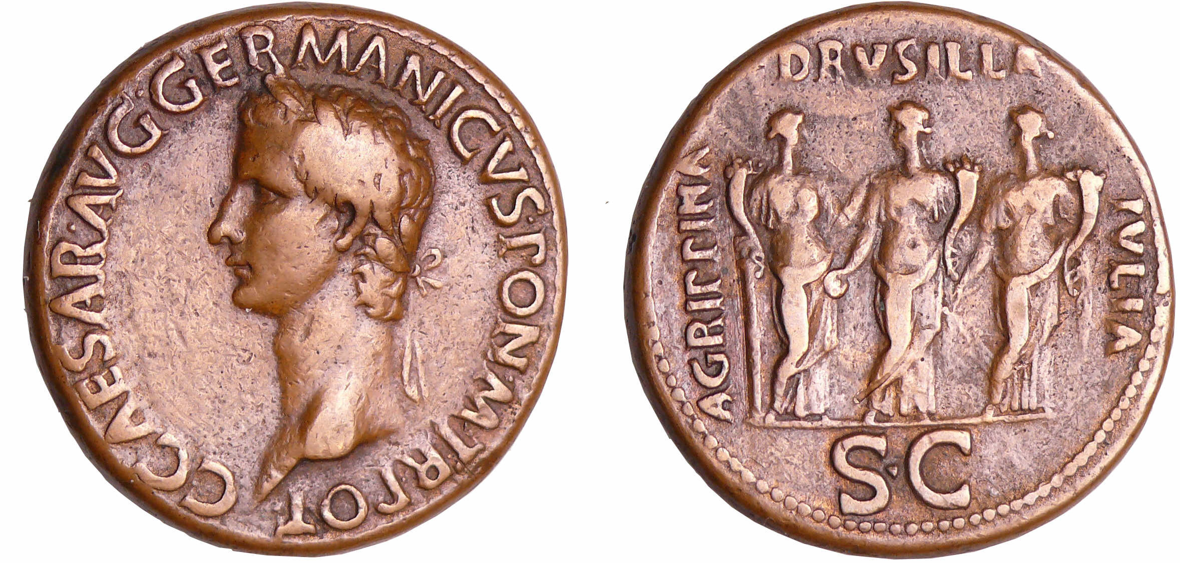 Caligula sestertius - genuine? - Roman Empire - Numis Forums