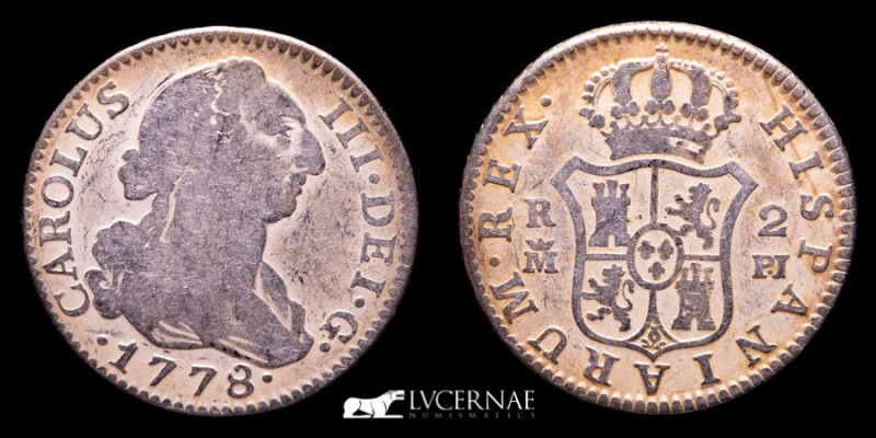 biddr - Lucernae Numismatics, DECIMOSEXTA XVI, lot 1069. Spain - Carlos ...