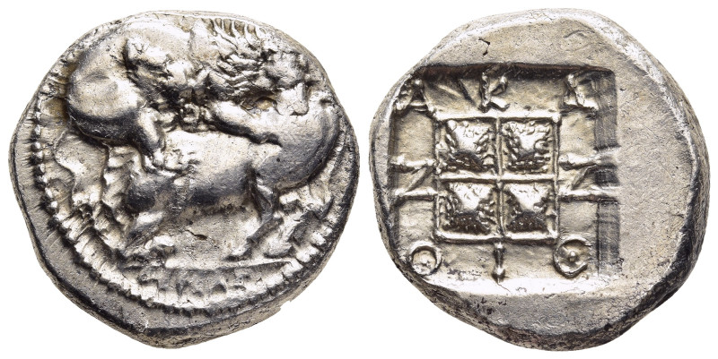 biddr - Numisfitz, Auction 3, lot 60. MACEDON. Akanthos. Tetradrachm of ...