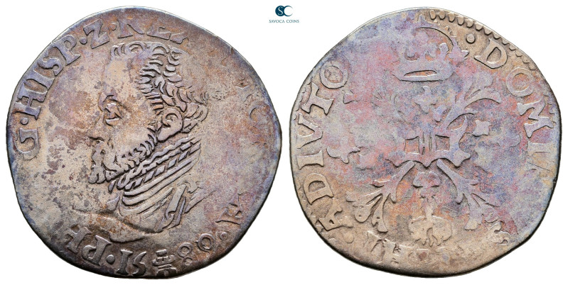 biddr - Savoca Coins, Blue | 184th Weekly Blue Auction, lot 679. Belgium. Tournai. Philip II of ...