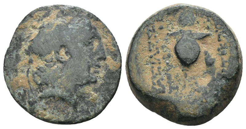 biddr - DEMOS, Auction 27, lot 519. Seleucid Kingdom. Tryphon. (142-138 ...