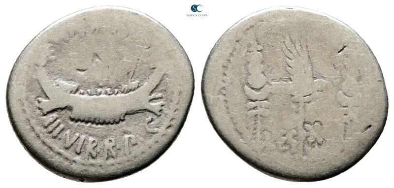 biddr - Savoca Coins, Blue | 189th Weekly Blue Auction, lot 527. Mark Antony 32-31 BC. Military ...