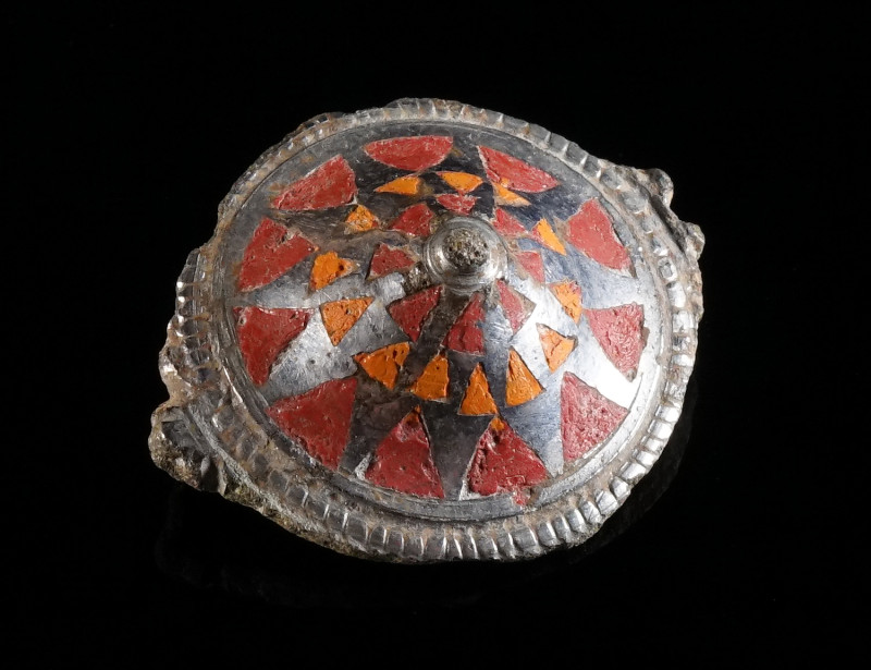 biddr - Numisart, Auction 3, lot 221. A ROMAN BRONZE ENAMELLED TUTULUS ...