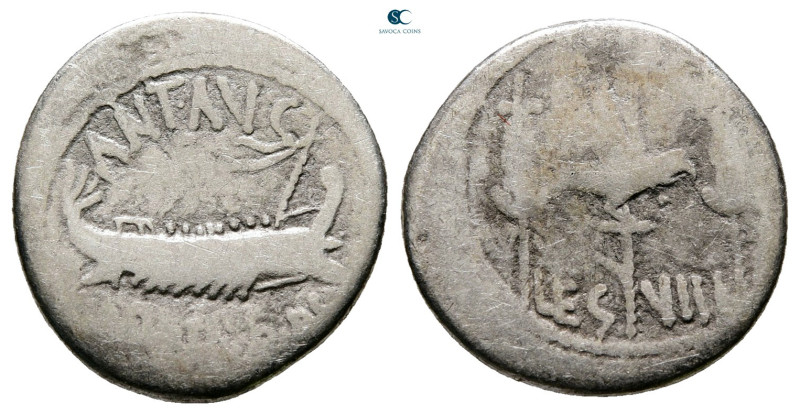 biddr - Savoca Coins, Blue | 196th Weekly Blue Auction, lot 516. Mark Antony 32-31 BC. Military ...
