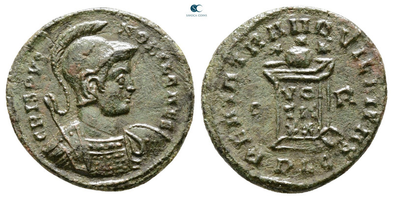 biddr - Savoca Coins, Blue | 196th Weekly Blue Auction, lot 662. Crispus, as Caesar AD 316-326 ...