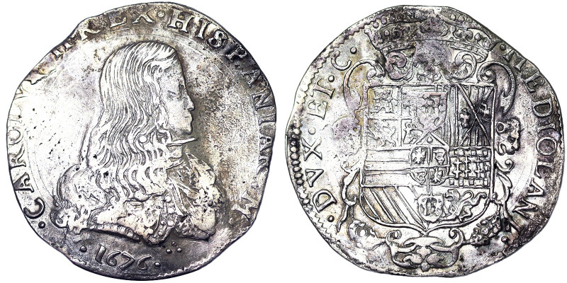biddr - Istra Numizmatika, Auction 1, lot 531. Milan, Carlo II (1665 ...