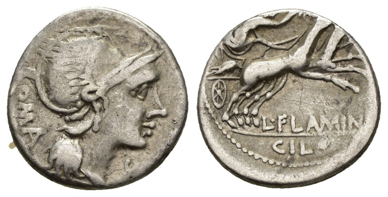 biddr - Bucephalus Numismatic, Black Auction 36, lot 1350. L. FLAMINIUS ...