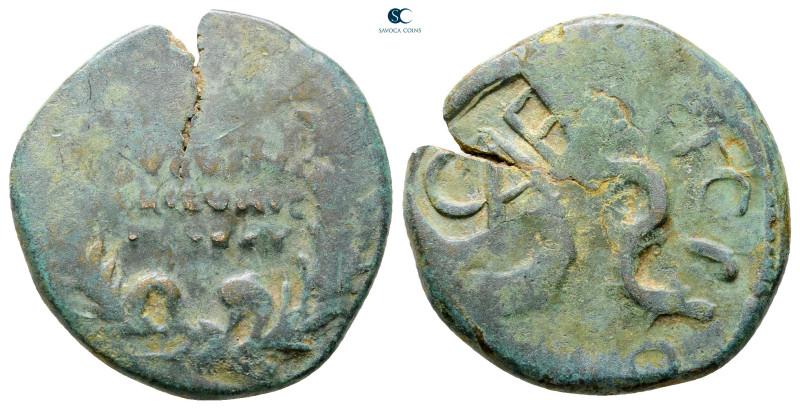 biddr - Savoca Coins, Blue | 204th Weekly Blue Auction, lot 322. Augustus 27 BC-AD 14. Rome As Æ ...