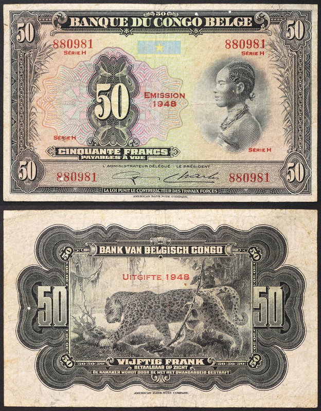 biddr - Istra Numizmatika, Auction 3, lot 314. Congo, Belgian Congo ...