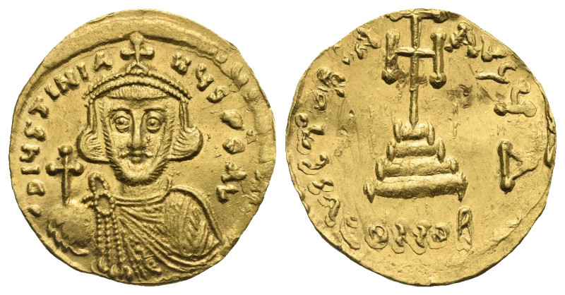 biddr - Astarte, Web Auction 7, lot 253. Justinian II, first reign, 685 ...