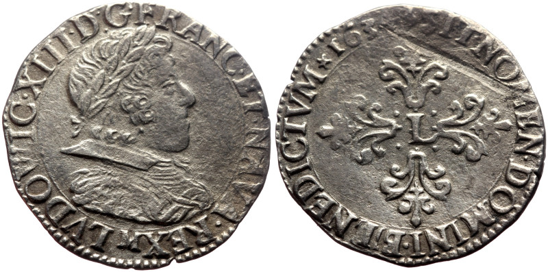 biddr - Numismad, Auction 19, lot 1907. France, Louis XIII (1610-1643 ...